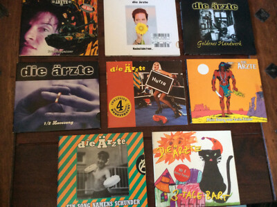 Die ÄRZTE [8 CD MAXI] Lovesong Hurra Friedenspanzer Schunder Goldenes ...