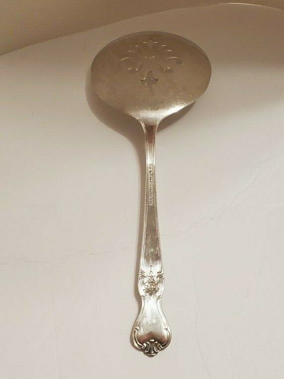 Old Company Plate Signature Pattern by International Silver Monogram "H ...