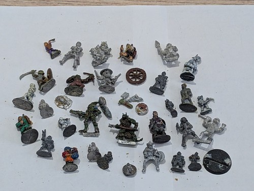 Mixed Old Vintage Ral Partha Pre Slotta Roleplay Gaming Miniatures Job ...