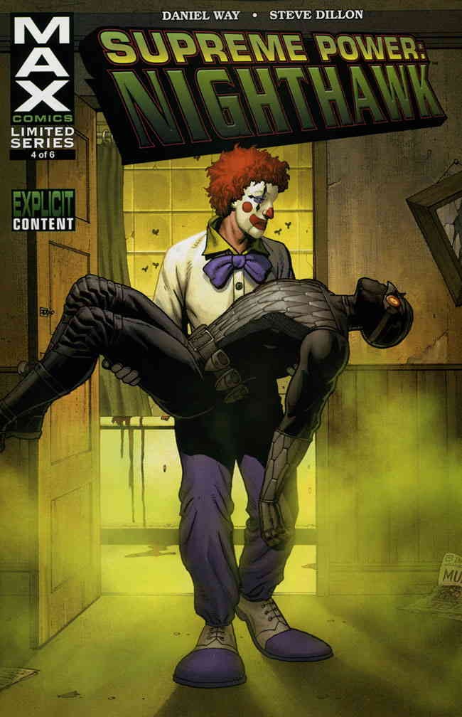 Supreme Power: Nighthawk #4 VF/NM; Marvel | MAX Squadron Supreme - w ...