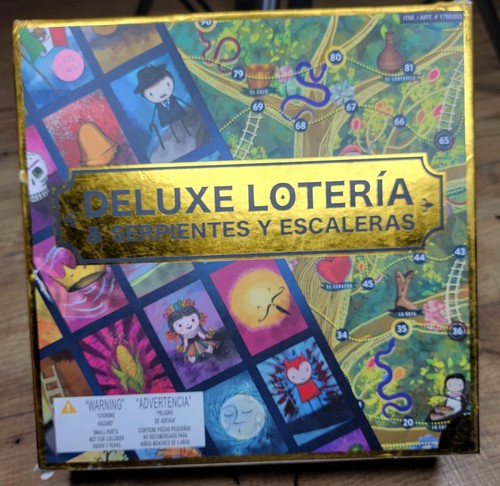 NEW Deluxe Loteria & Serpientes Y Escaleras Traditional Mexican Board ...