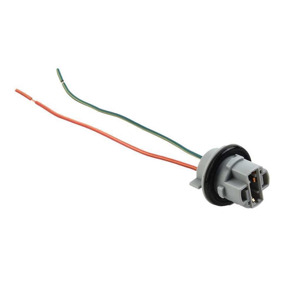 New Practical Light Bulb Socket Adapter Two Harness Vehicle Pigtail ...