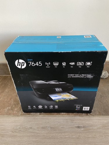 HP Envy 7645 All-in-One WiFi Color Inkjet Printer - Black for sale ...