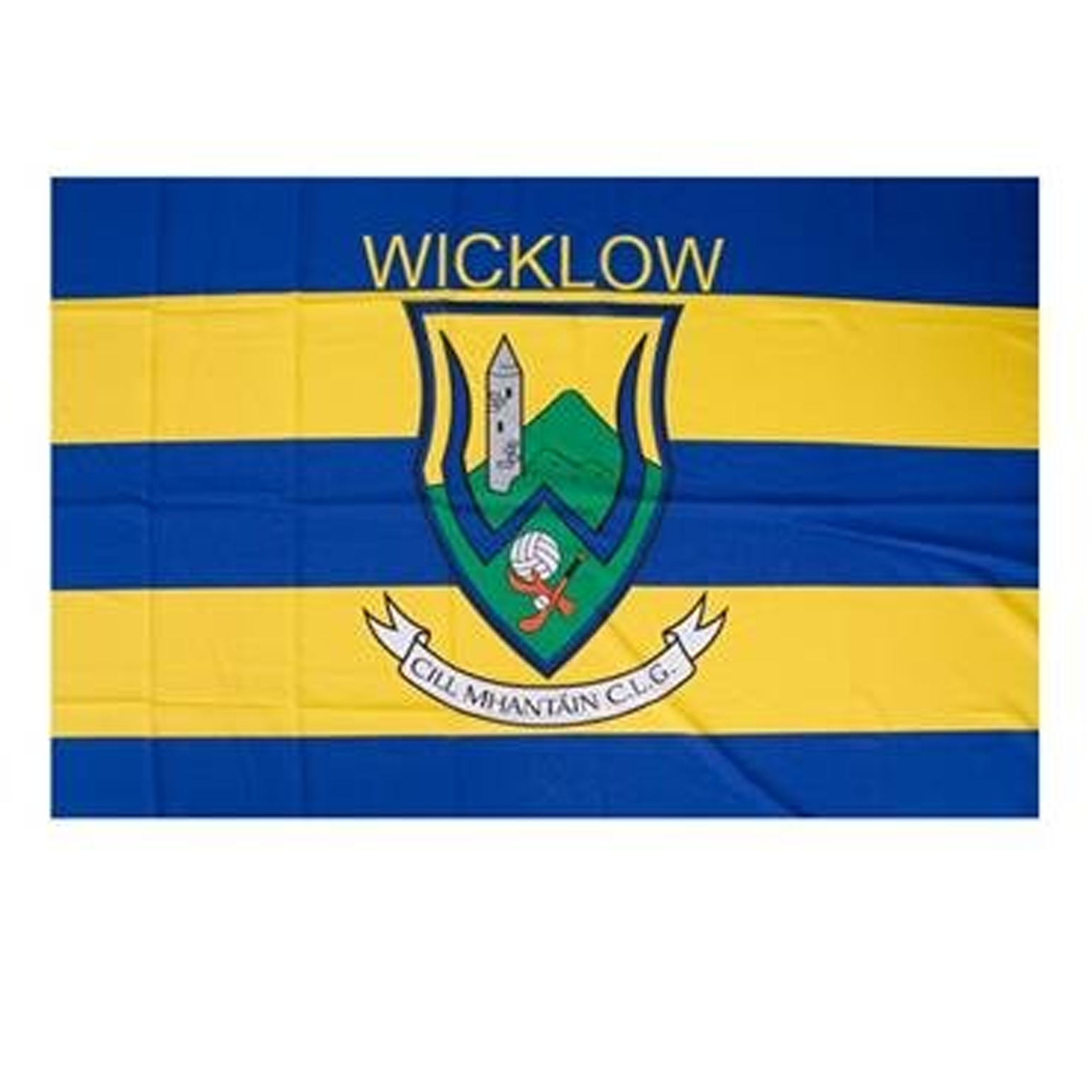 Wicklow Official GAA Crest County Flag 152cm x 91cm (5foot x3 foot) | eBay