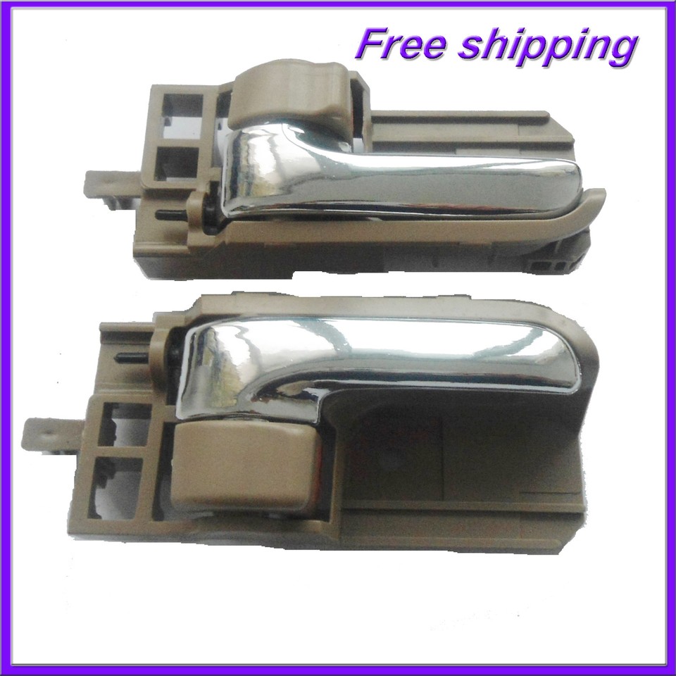 Inside Left Right Side Door Handle Chrome Fit Toyota Corolla Tacoma ...