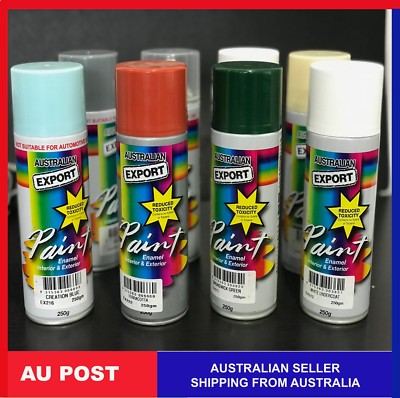 Australian Export Spray Paint Cans 250gm brand new fast shipping | eBay ...