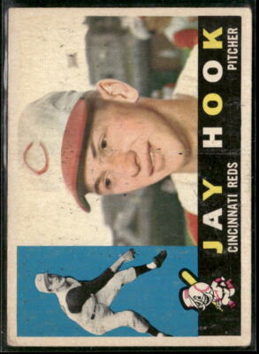 1960 Topps #187 Jay Hook - Very Good 3001373 | eBay