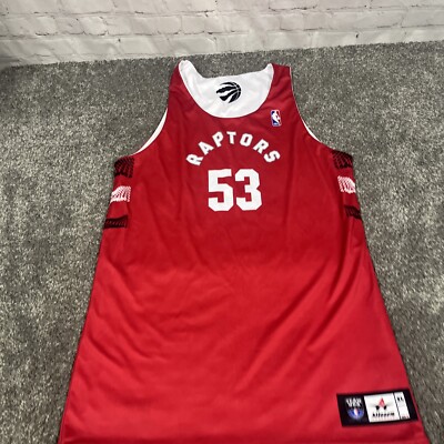 Toronto Raptors Authentic NBA Red/White Reversible Practice Jersey Size ...