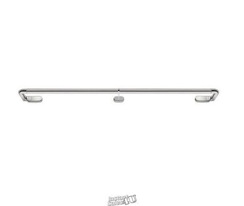 Innovative Curtain Rod Style Dylan Nickel 66"W-120"W | eBay