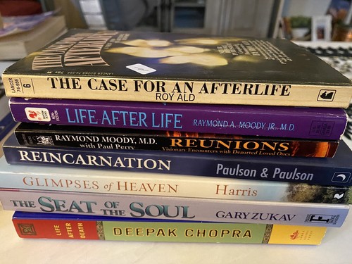 Lot Of 7 Books On Reincarnation, Life On The Other Side, Past Life ...