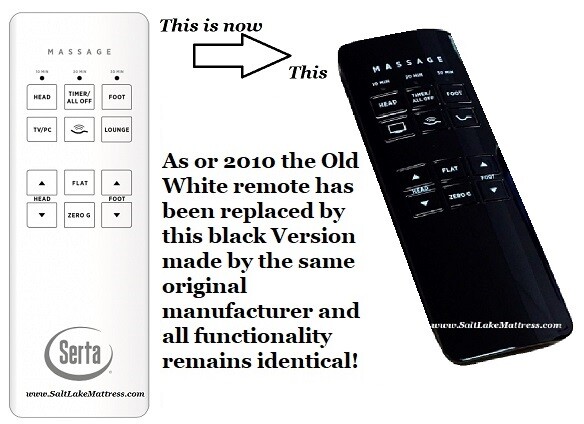 Serta Motion Perfect 2.0 (New '25 Black or Grey Color) Remote for ...