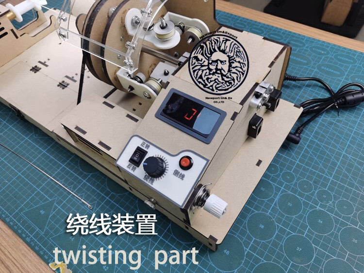 Mini Rope Making Machine 3.0 – 3-Strand or 4-Strand Model Ship Rope ...