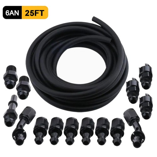 25ft 3/8'' LS Swap Fuel Injection Line Kit Complete Conversion EFI FI ...