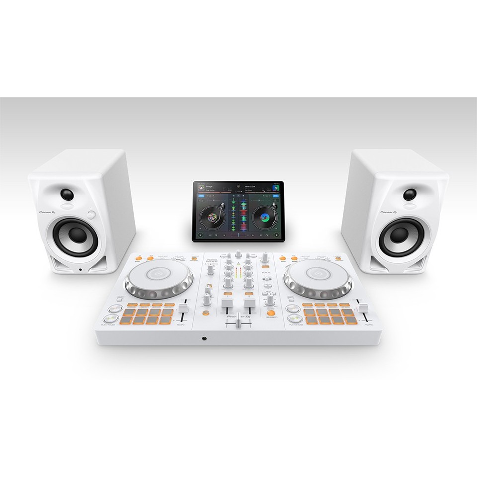Pioneer DJ White Limited Edition DDJ-FLX4 2-Channel DJ Controller for ...