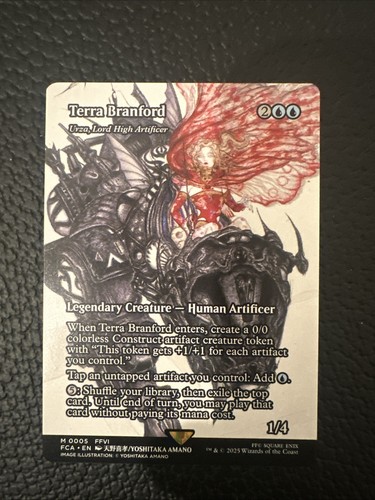 Terra Branford - Urza, Lord High Artificer (Showcase) Final Fantasy ...