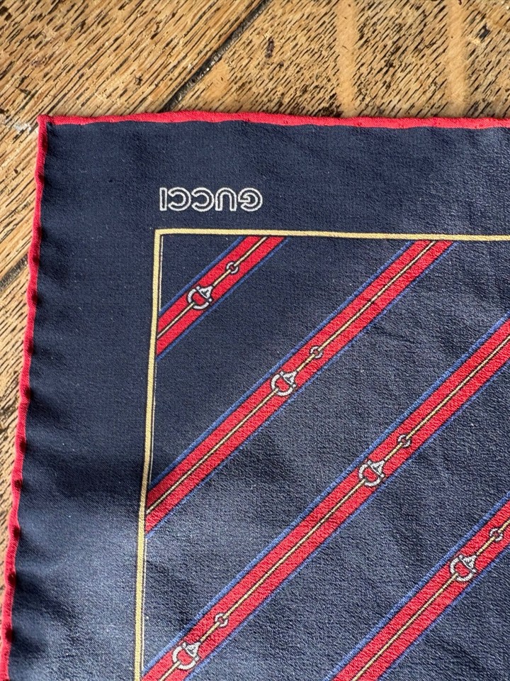 Gucci Silk Pocket Square , Handkerchief | eBay UK