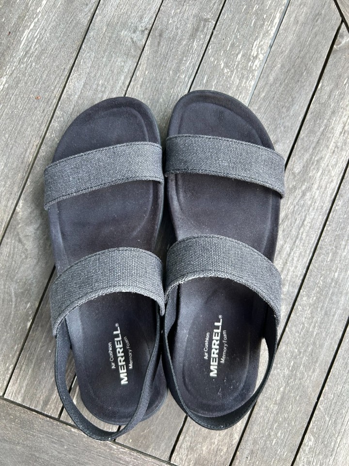 Woman's Merrell Air Cushioned Merrell Memory Foam Sandals | eBay