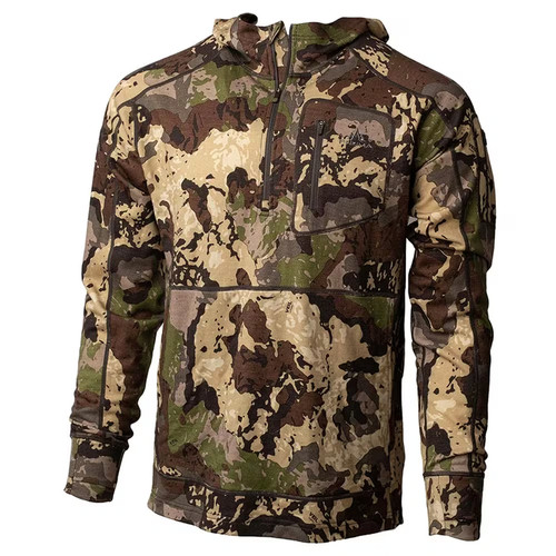 Pnuma Outdoors Merino Wool Gunnison Caza Hoodie, Camo, 300gsm (P905C ...