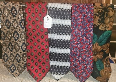 Lot of 5ea assorted ties B0072 | eBay
