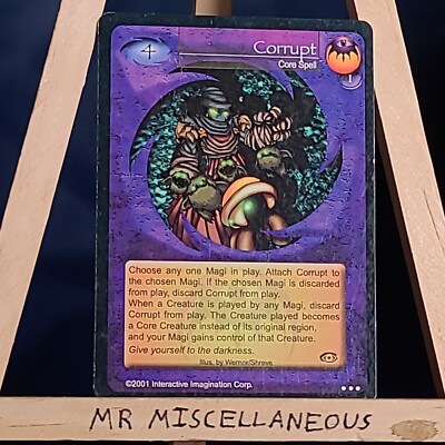 Magi Nation Duel - Corrupt - Core Spell - Awakening | eBay