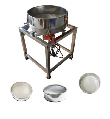 Automatic Flour Sifter Machine Vibrating Sifter Shaker w/20&40&100 Mesh ...