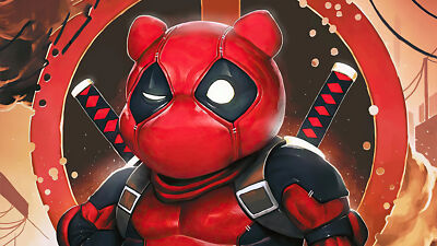Superheroes deadpool superheroes artist Stitched Gaming Mat Desk 10406 ...