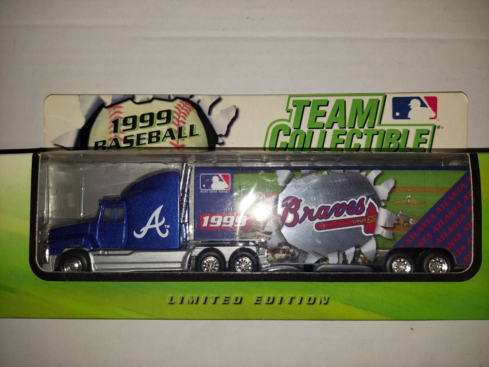 MLB Atlanta Braves 1999 Team Collectible Limited Edition Trailer Truck ...