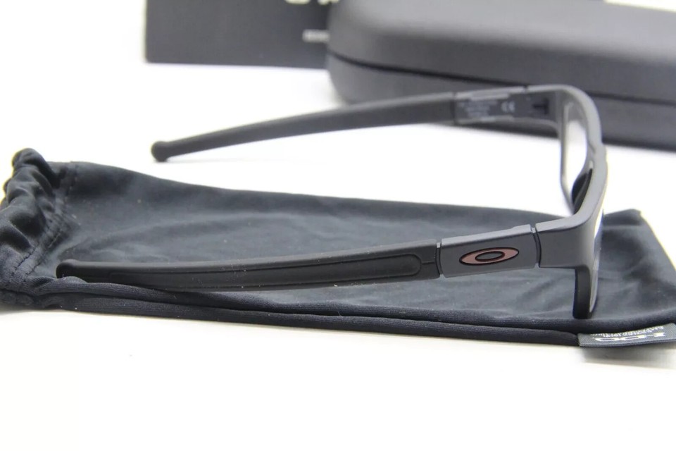 NEW OAKLEY OY8005-0549 SATIN BLACK MARSHAL XS AUTHENTIC CASE EYEGLASSES ...