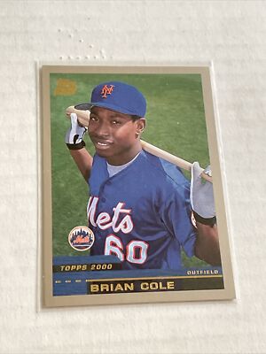 2000 Topps Traded New York Mets Baseball Card #T12 Brian Cole RC | eBay