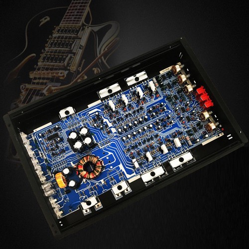 12V MAX 6800W 4-Channel Car Amplifier Stereo Audio Super Bass Power ...