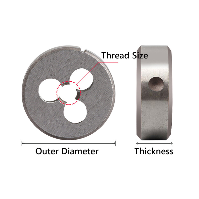 M1-M20 Metric Imperial Threading Die Screw Thread Cutting Dies Right ...