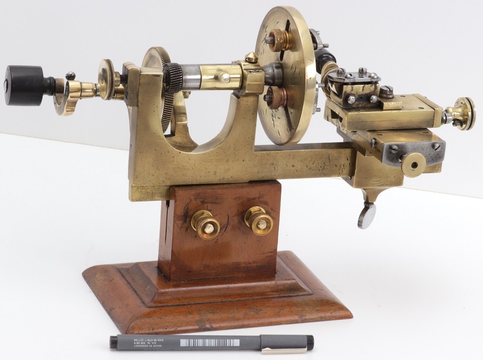 Antique Watchmakers lathe BURIN FIXE 19th century. Good condition | eBay