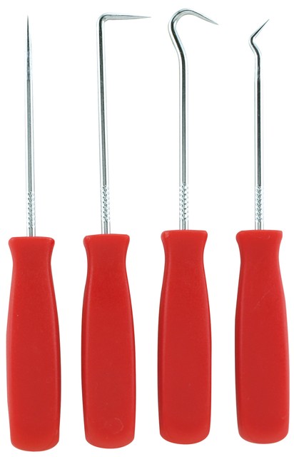 Great Neck 621 4 Piece Hook & Pick Set No 621 Great Neck Saw & Mfg for ...
