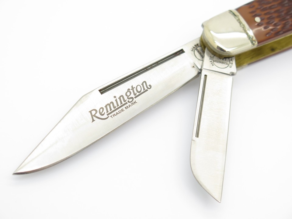 1994 Remington R4243 Camp Bullet USA Scout Delrin Folding Pocket Knife ...
