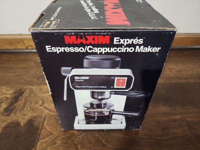 Maxim Express 2 Espresso & Cappuccino Coffee Maker Machine Ex202 for ...