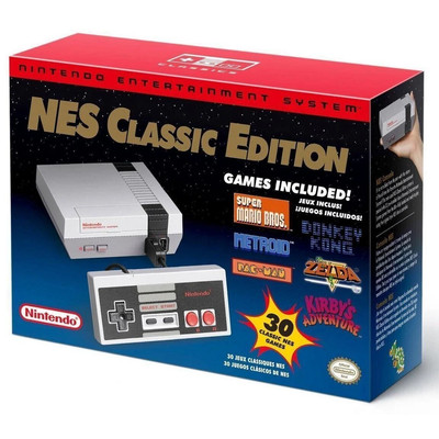 NES Nintendo Classic Mini Entertainment System 30 Games 1 CONTROLLER ...