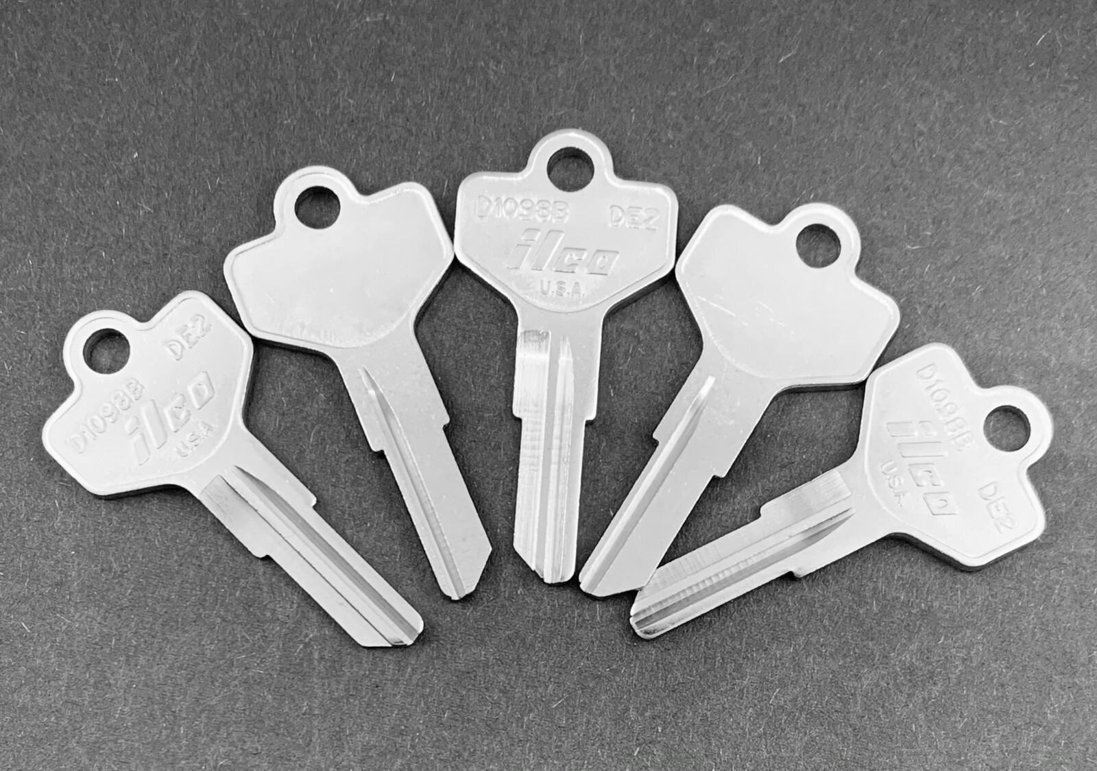 Lot of 2/5/10 DE2 D1098B DX-7D Type Key Blanks for Dexter and Others | eBay