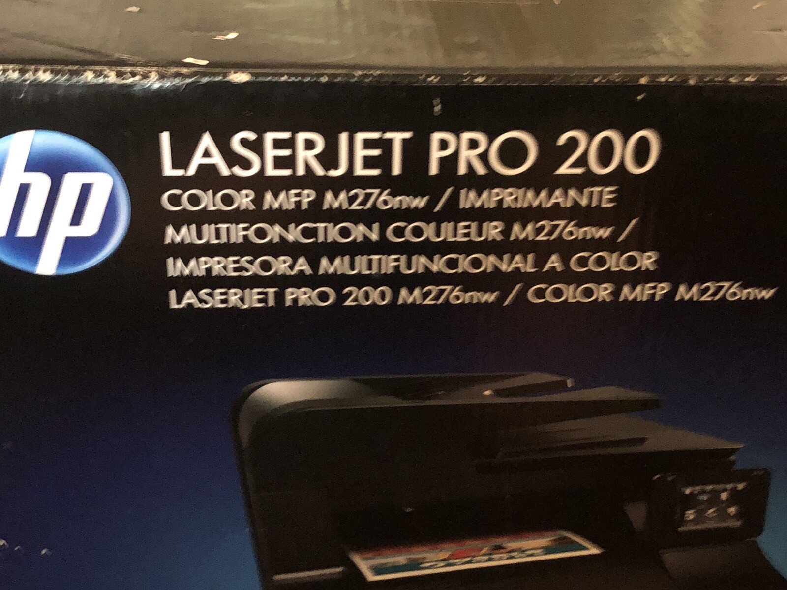 HP LaserJet Pro 200 M276NW Laser Printer - Black (CF145A) Factory ...