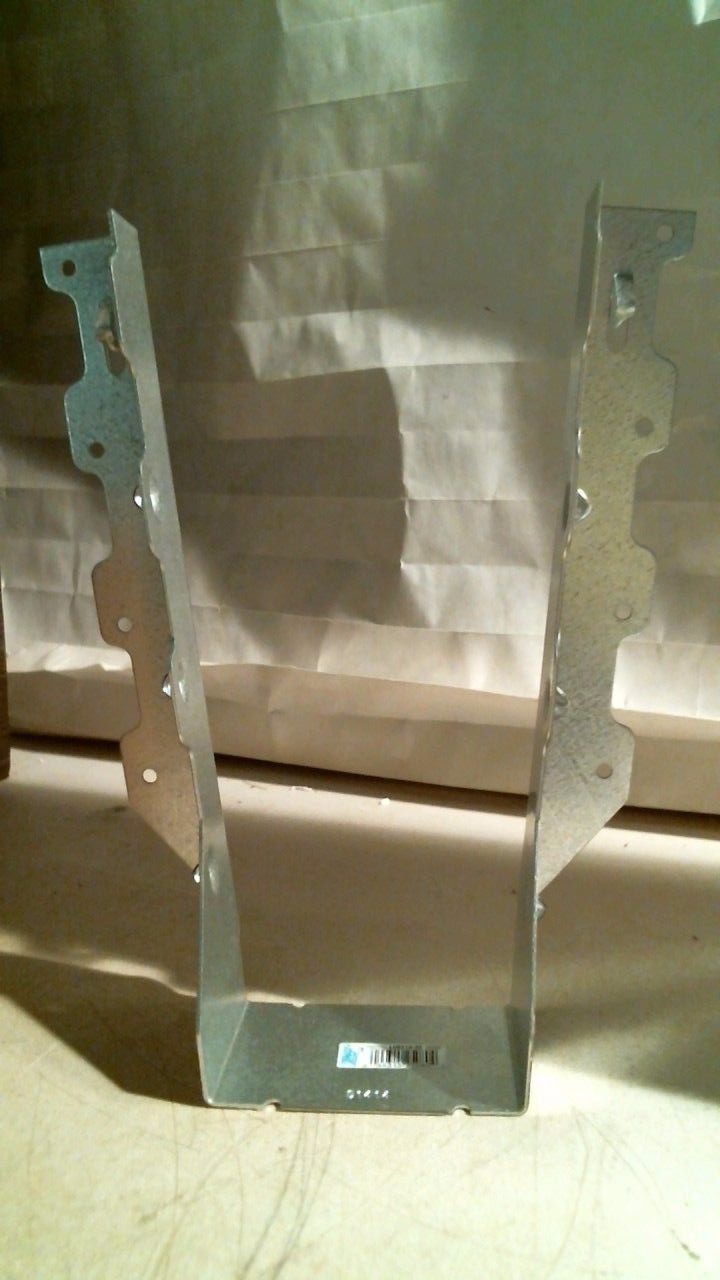 Simpson LUS210-2Z Strong Tie Double Joist Hanger, 18 Galvanized, 2"X10 ...