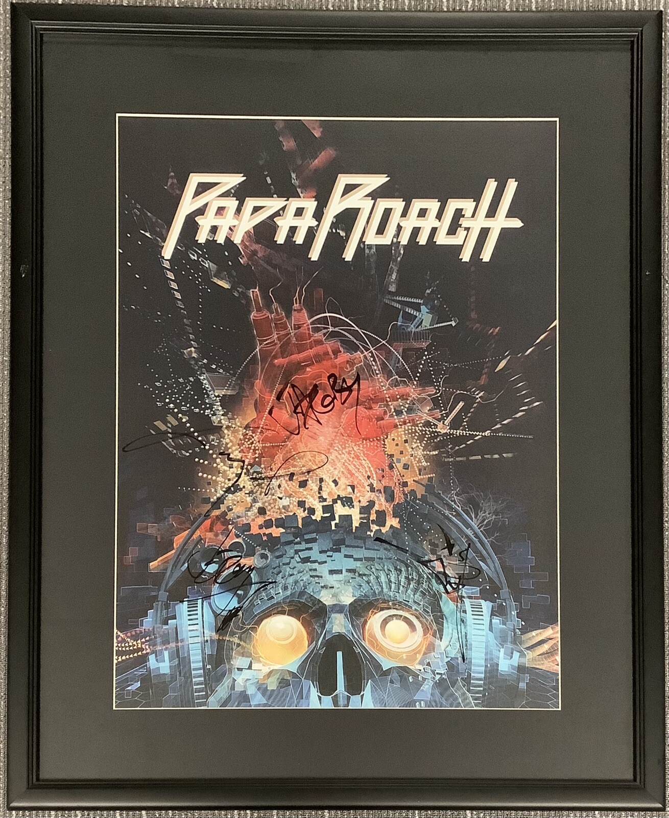 Papa Roach Autographed Memorabilia | Signed Photo, Jersey, Collectibles ...