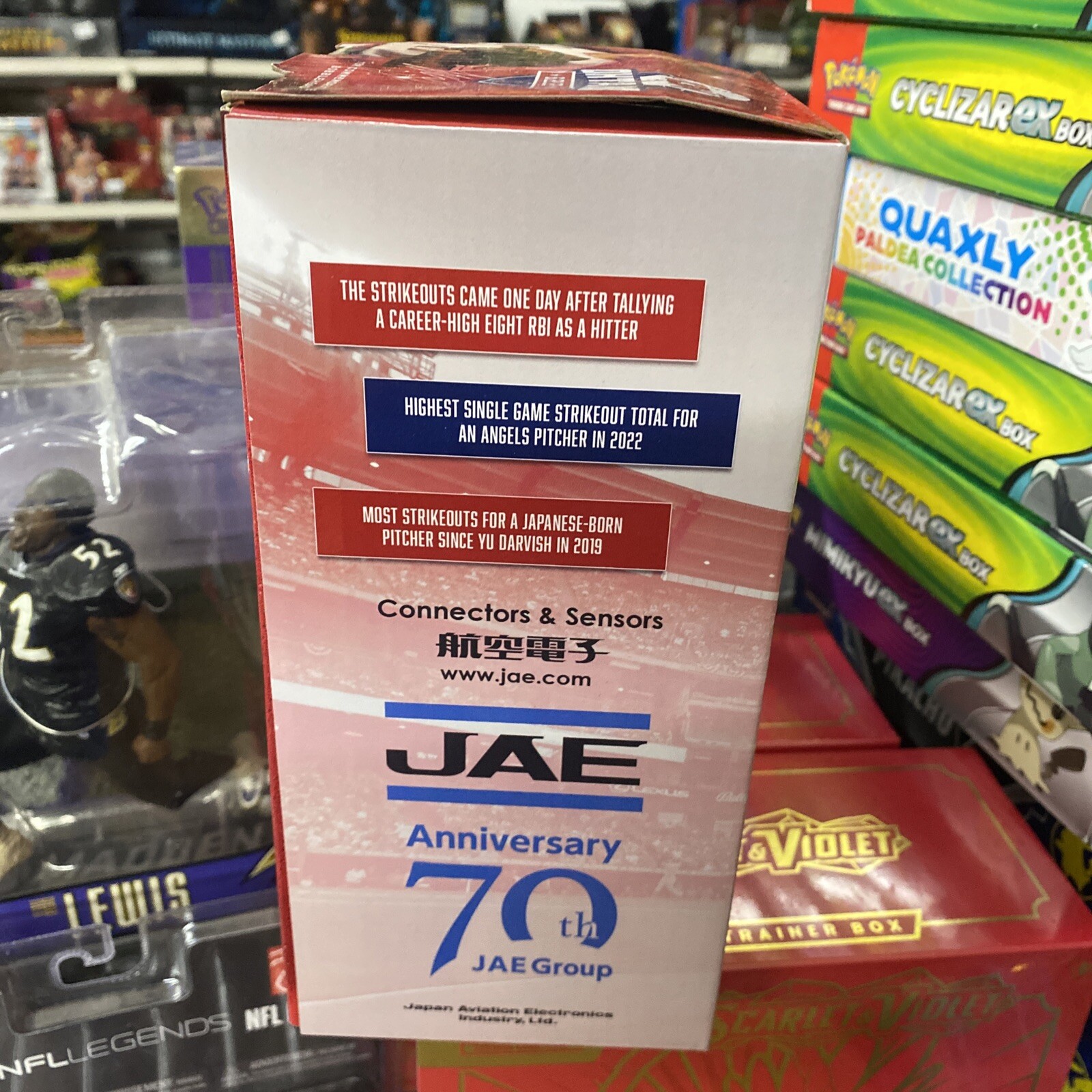 Shohei Ohtani Bobblehead 13 Strikeouts SGA New In Box Los Angeles ...