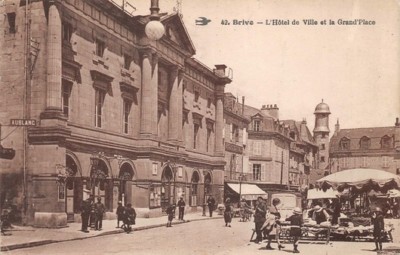 Brive - City Hall And The Grand Square | eBay