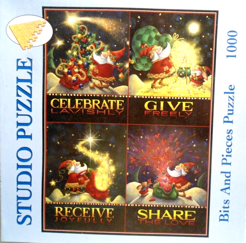 "STARY NIGHTS" 1000 Piece Christmas Jigsaw Puzzle by Janet Stever | eBay