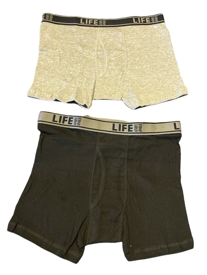 Life Authentic Apparel 2 Pack Men boxer briefs (Black & Gray) | eBay
