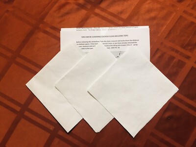 Cuckoo Clock Recovery Paper Bellow- AAA-Guaranteed Quality- 12” X 12 ...