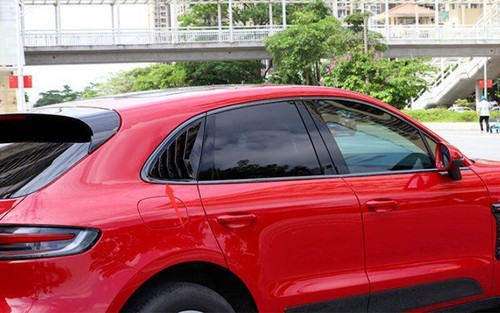 ABS Black Side Vent Window Scoop Louver Cover Trim For Porsche Macan ...