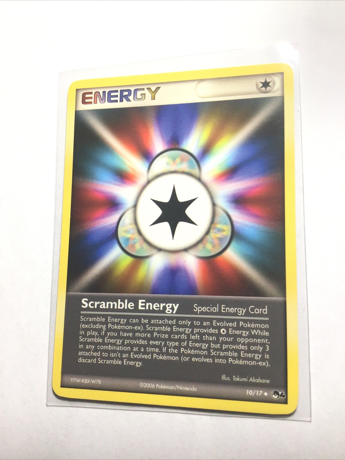 SCRAMBLE ENERGY - 10/17 - POP SERIES 4 - Pokemon Card - NM | eBay