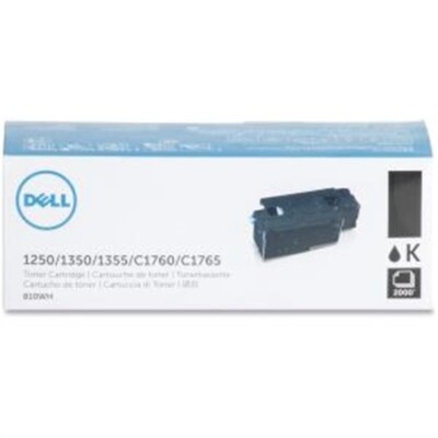 Dell 810WH 1250 1350 1355 C1760 C1765 Toner Cartridge (Black) in Retail ...
