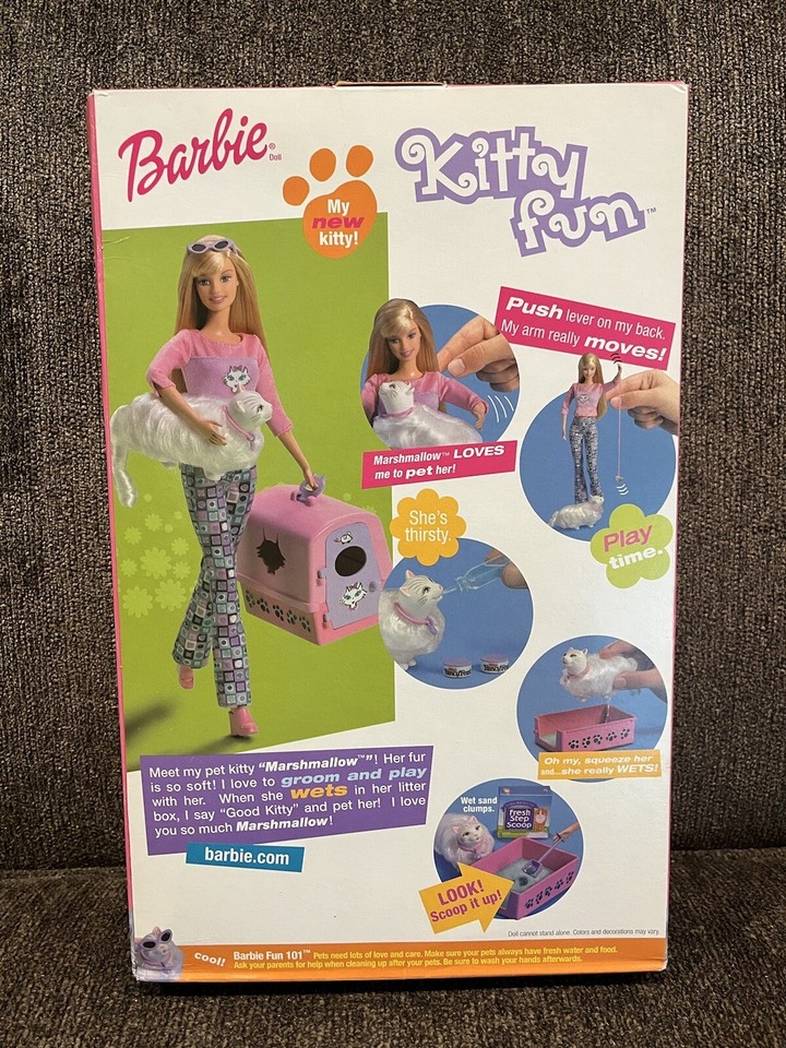 Barbie Kitty Fun Doll - Mattel - 2000 - #28866 NEW - NRFB | eBay