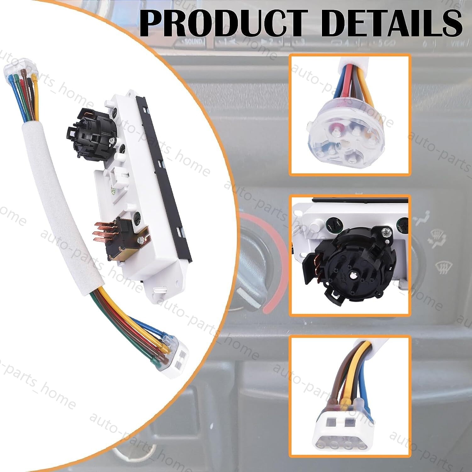 For Jeep Wrangler 99-04 Heater Heat Fan Climate Control Switch w/ AC ...